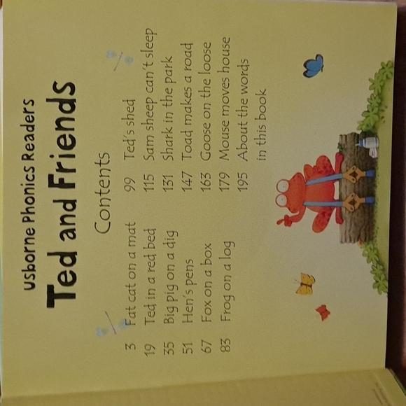 Usborne Phonics Reader | Toys | Usborn Phonics Readers Ted And Friends ...